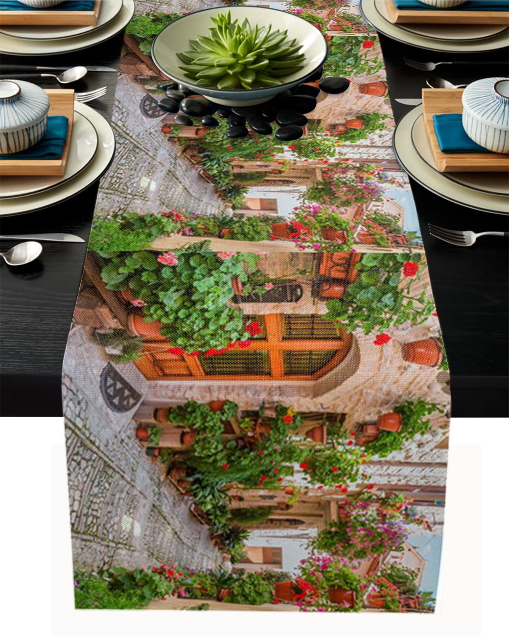 Spello Town Flower Street Dinning Table ration Coffee Table r Wedding ...