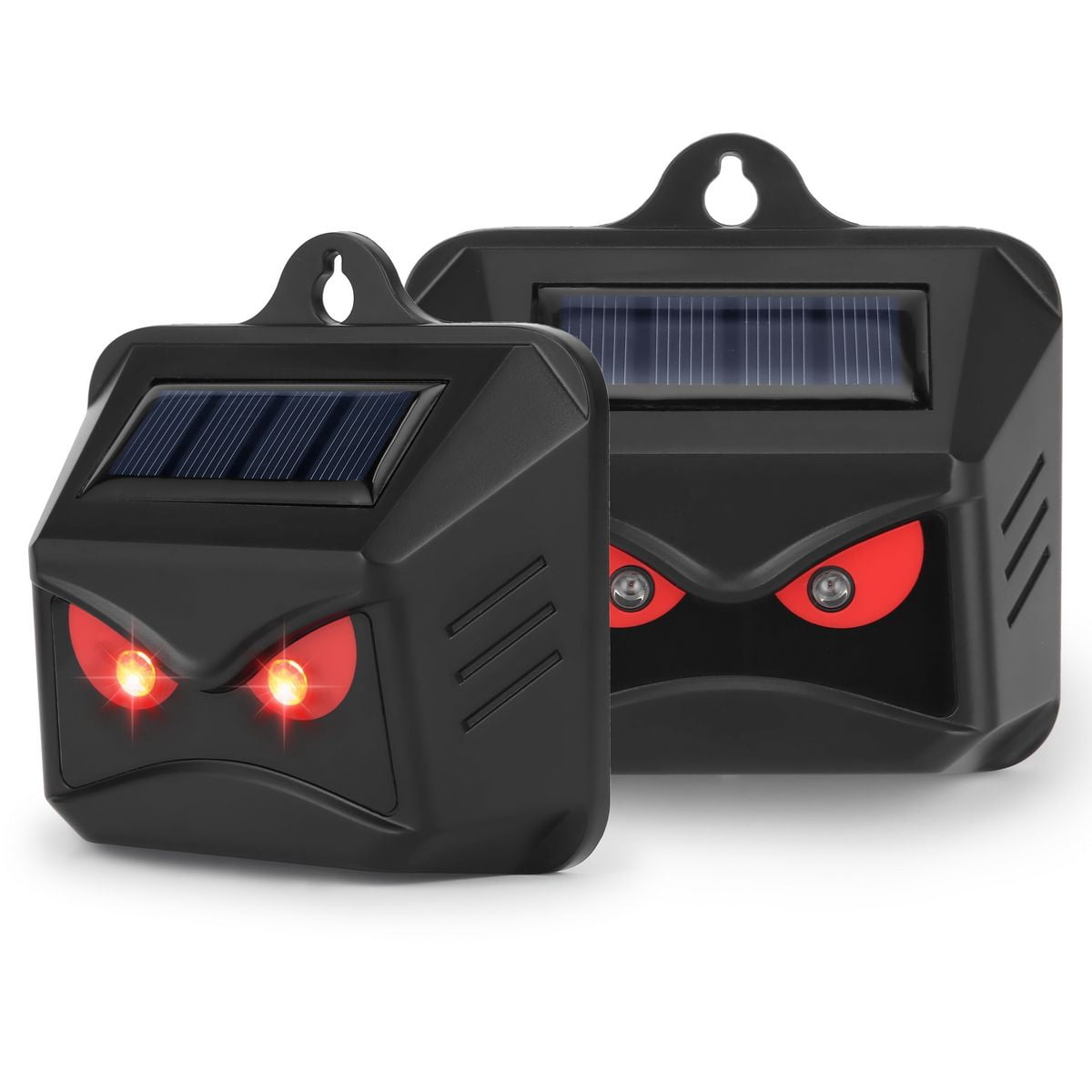 Spencer 2 Pack Solar Nocturnal Animal Repeller, Wild Animal Predator ...