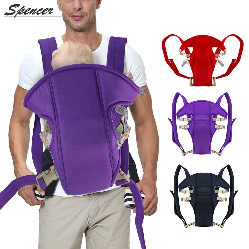 Spencer 4 in 1 Newborn Front Facing Baby Carrier Adjustable Infant Wrap ...
