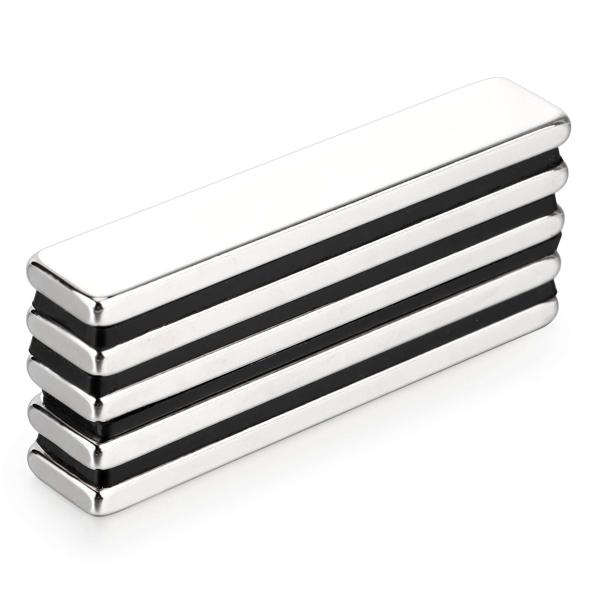 Spencer 5PCS Strong Rare Earth Neodymium Magnets Heavy Duty Bar Magnets ...