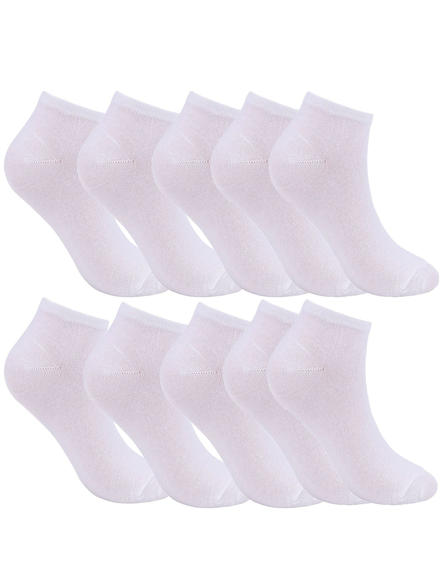 Spencer Ankle Socks for Men and Women, 6-10 Pairs, Cotton Blend ...