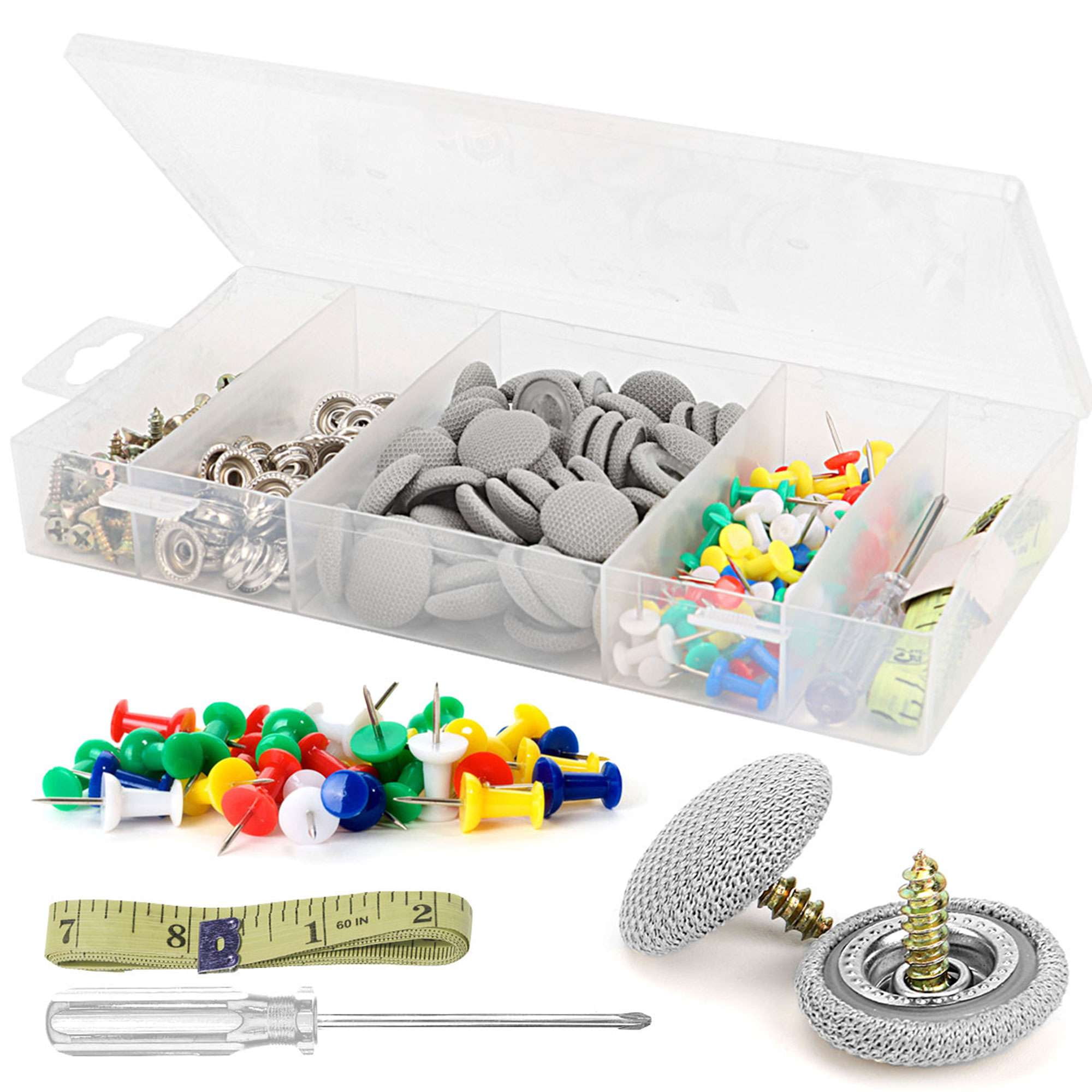 Spencer 60Pcs Set Car Roof Repair Rivets Headliner Repair Button Auto ...