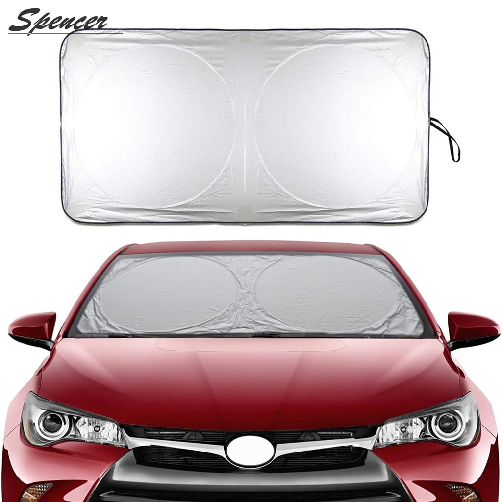Spencer Auto Car Sunshade Windshield Foldable Sun Shade Visor for ...