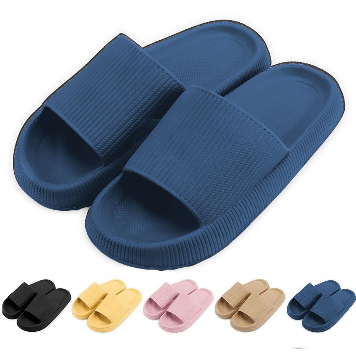 Spencer Clouds Slippers for Women and Men, Non-Slip Shower Slippers ...