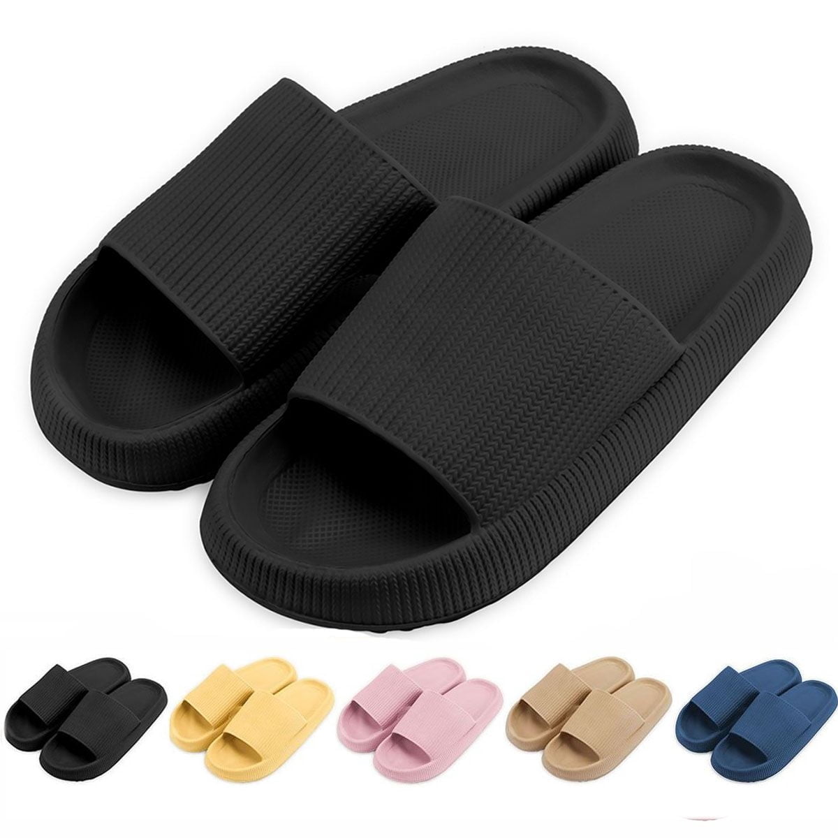 Spencer Clouds Slippers for Women and Men, Non-Slip Shower Slippers ...