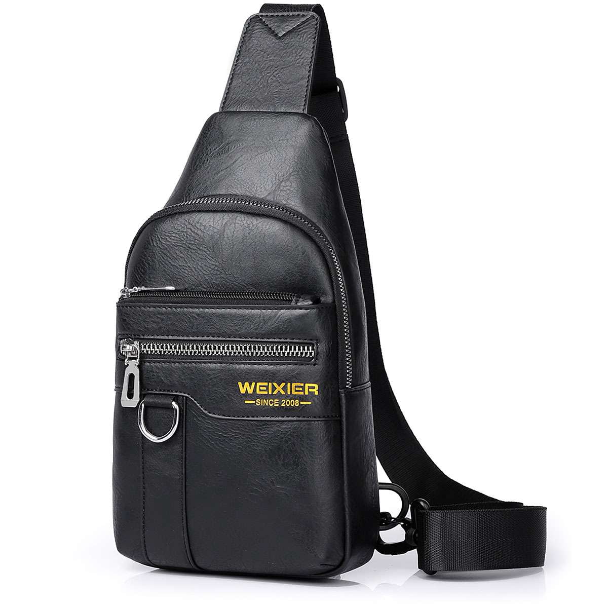 Spencer Crossbody Bag Sling Bag for Men Waterproof PU Shoulder Bag ...