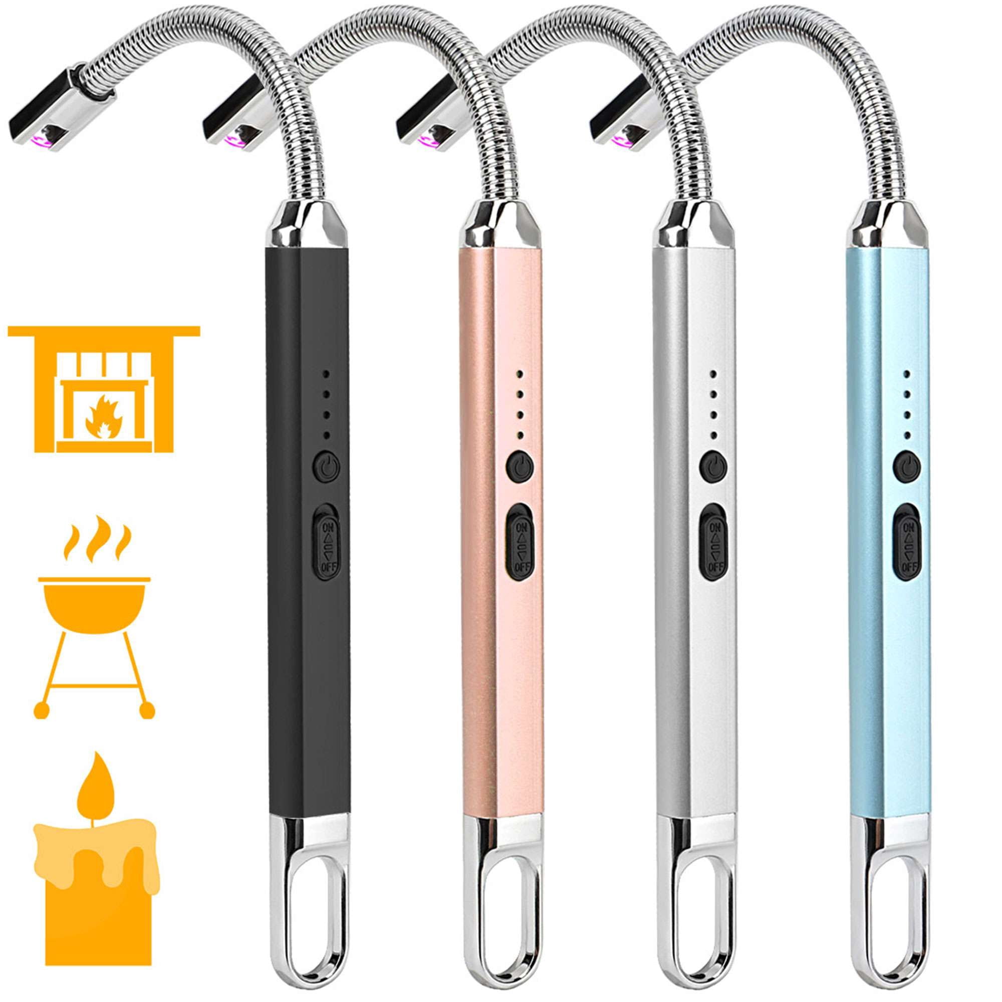 Spencer Electronic Candle Lighter Arc Lighter Windproof Flameless USB ...