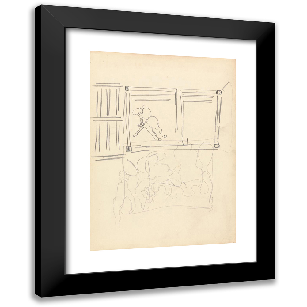 Spencer Frederick Gore 11x14 Black Modern Framed Museum Art Print ...