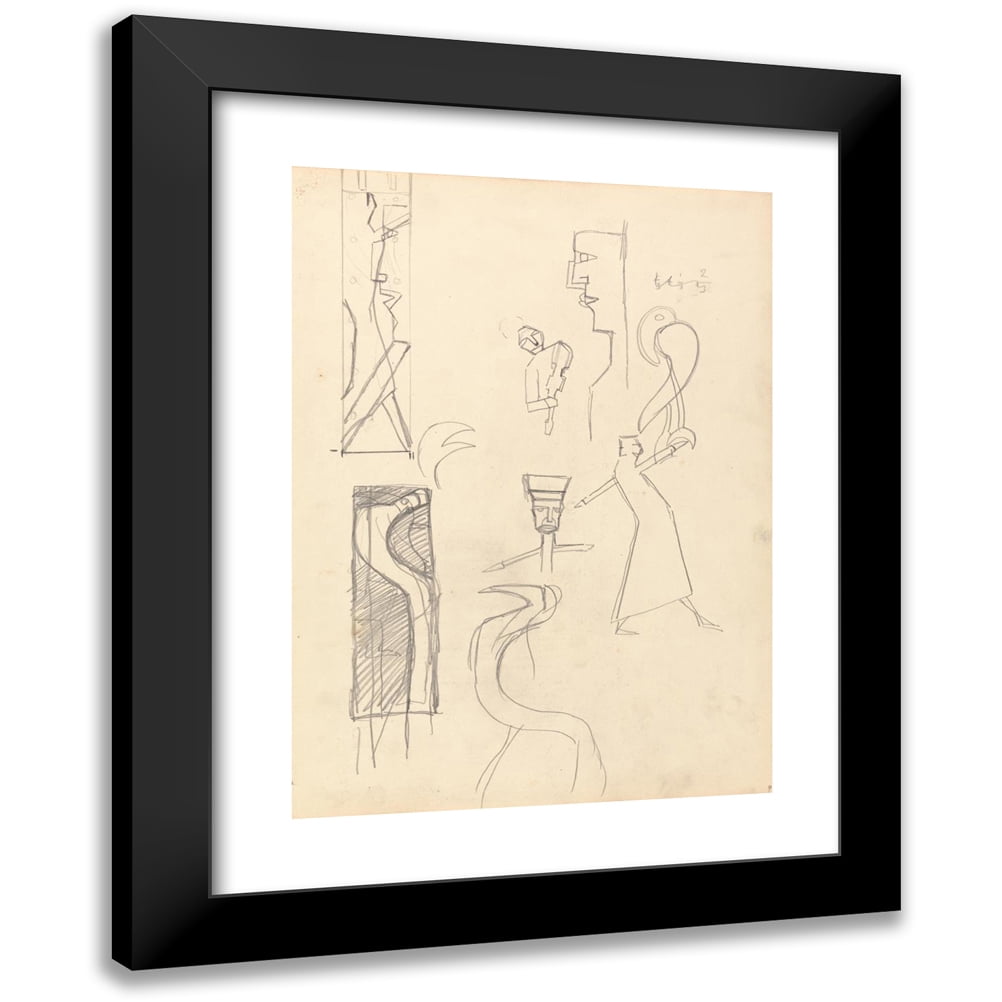 Spencer Frederick Gore 11x14 Black Modern Framed Museum Art Print ...