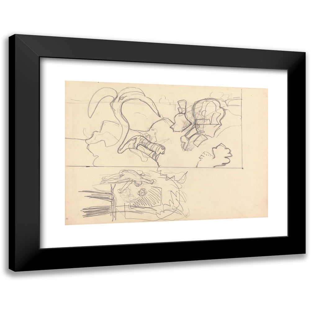 Spencer Frederick Gore 14x11 Black Modern Framed Museum Art Print ...