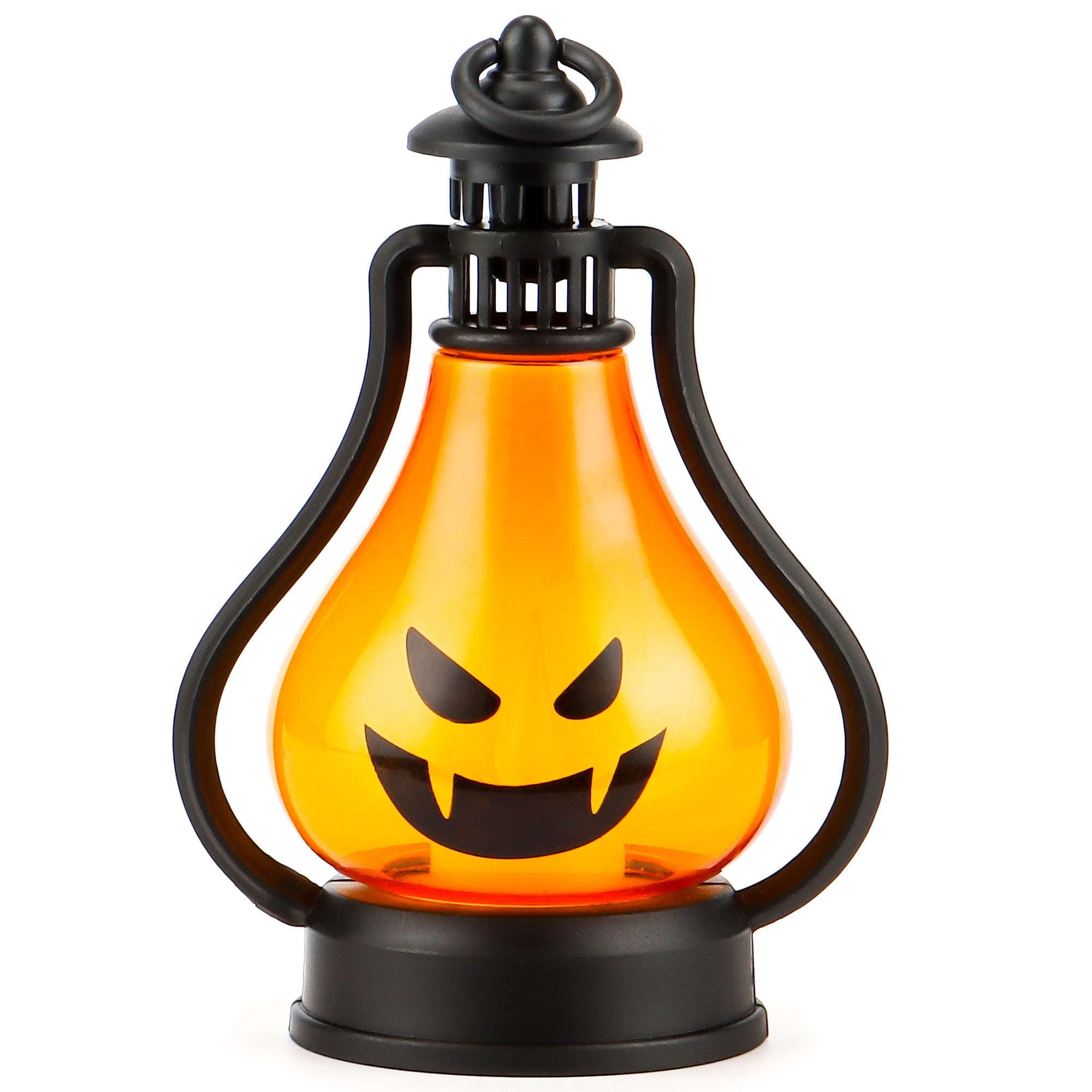Spencer Halloween Decorative Candle Lantern Hanging LED Ghost Lights ...