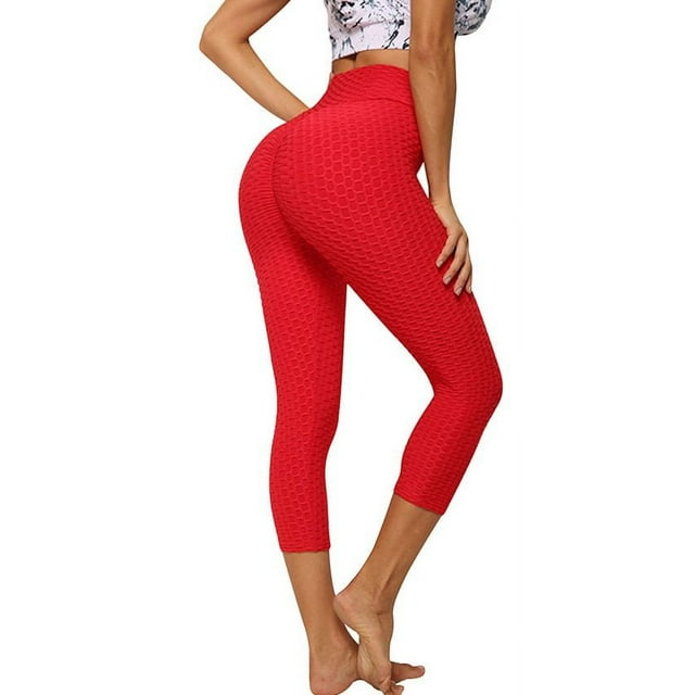 Spencer High Waist Capri Leggings For Women Ruched Butt Lifting