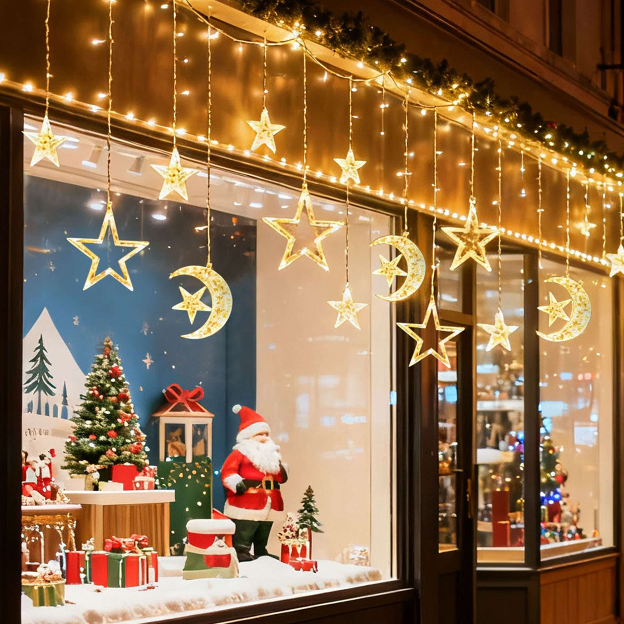 Spencer Indoor/Outdoor LED Christmas String Lights 120 LED Fairy ...