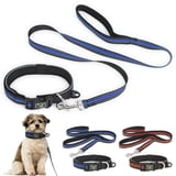 Spencer Pet Dog Collar Adjustable Reflective Nylon Dog Collar Padded ...