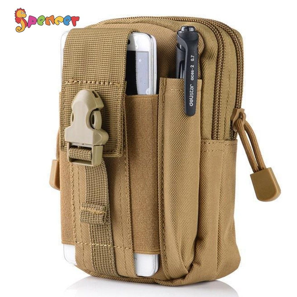 Spencer Small Pouch Belt Bag Waterproof Nylon Utility Waist Pack Bag ...