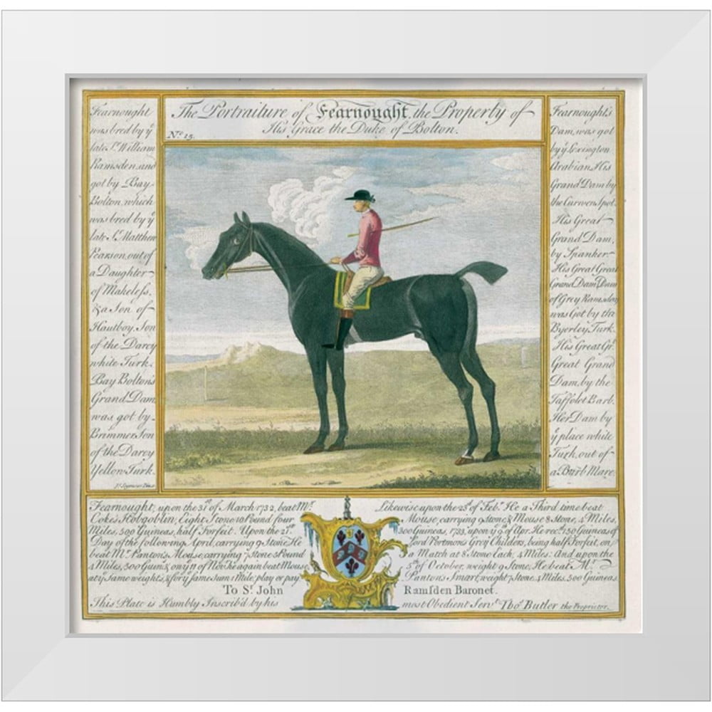 Spencer, Thomas 15x15 White Modern Wood Framed Museum Art Print Titled ...