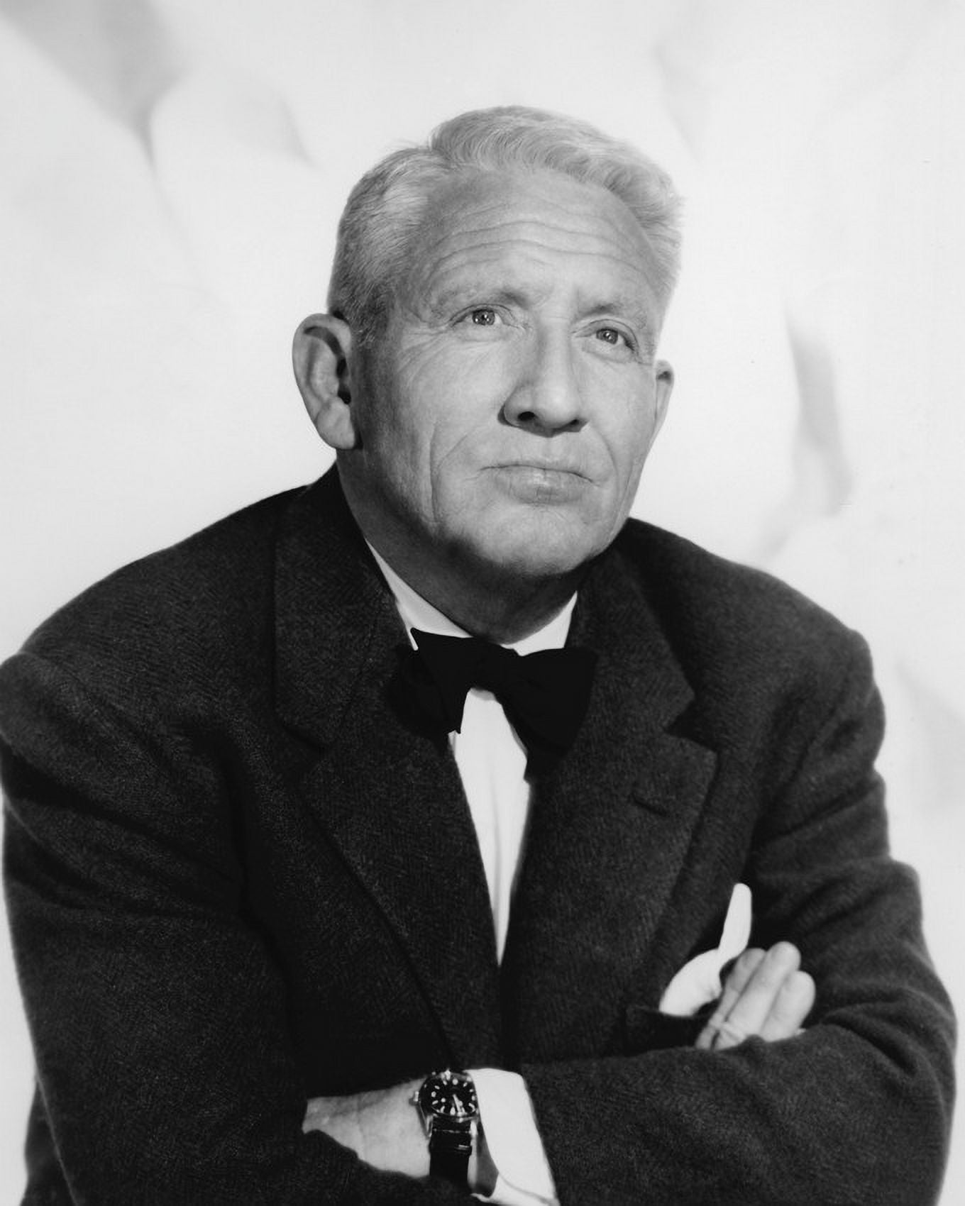 Spencer Tracy Studio Portrait 1956 Arms Crossed Wearing Bow Tie 24x36 ...