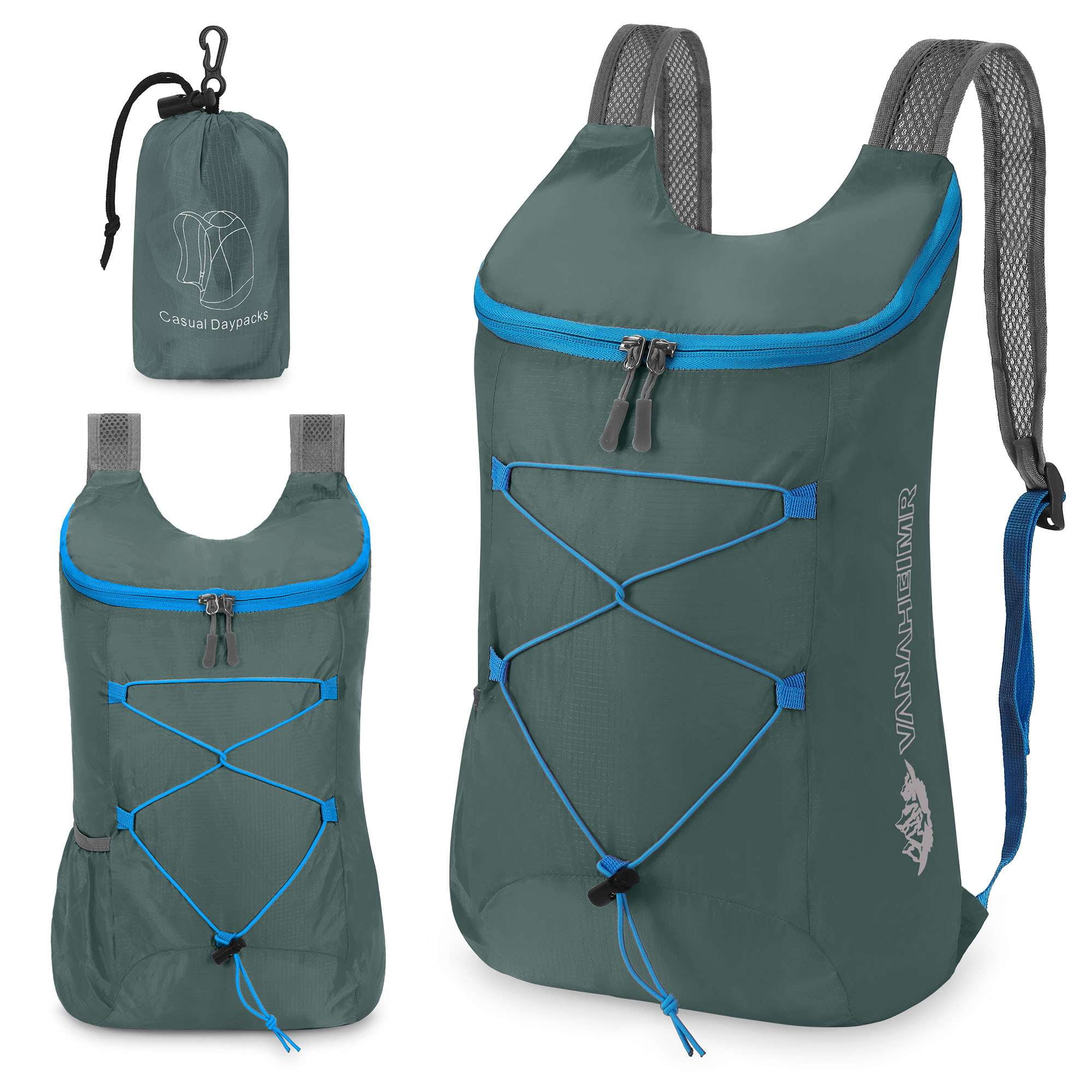 Spencer Ultra Lightweight Foldable Backpack Men Women Shoulder Bag ...