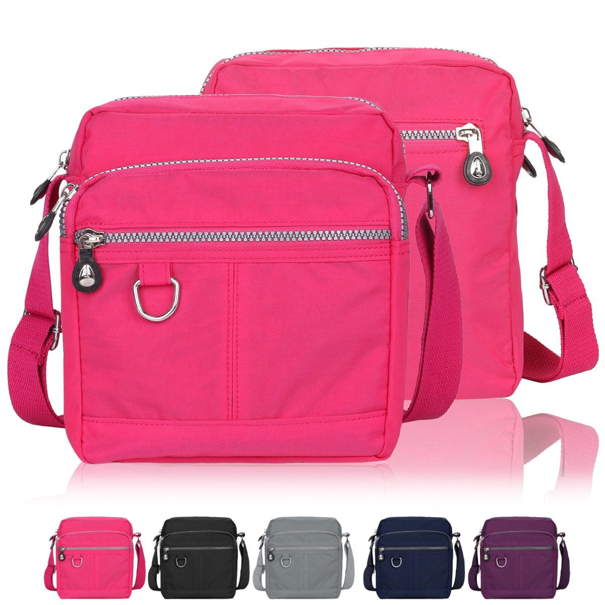 Spencer Women Crossbody Bags Waterproof Nylon Satchel Shoulder Bag ...