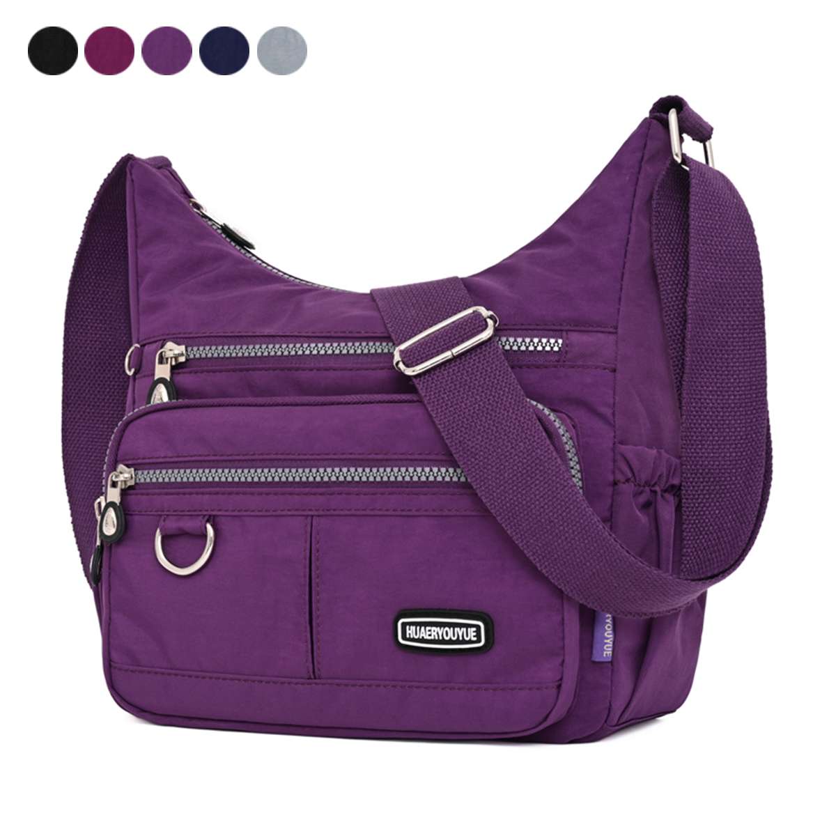 Spencer Women Crossbody Handbag Waterproof Nylon Handbag Purse Bag ...