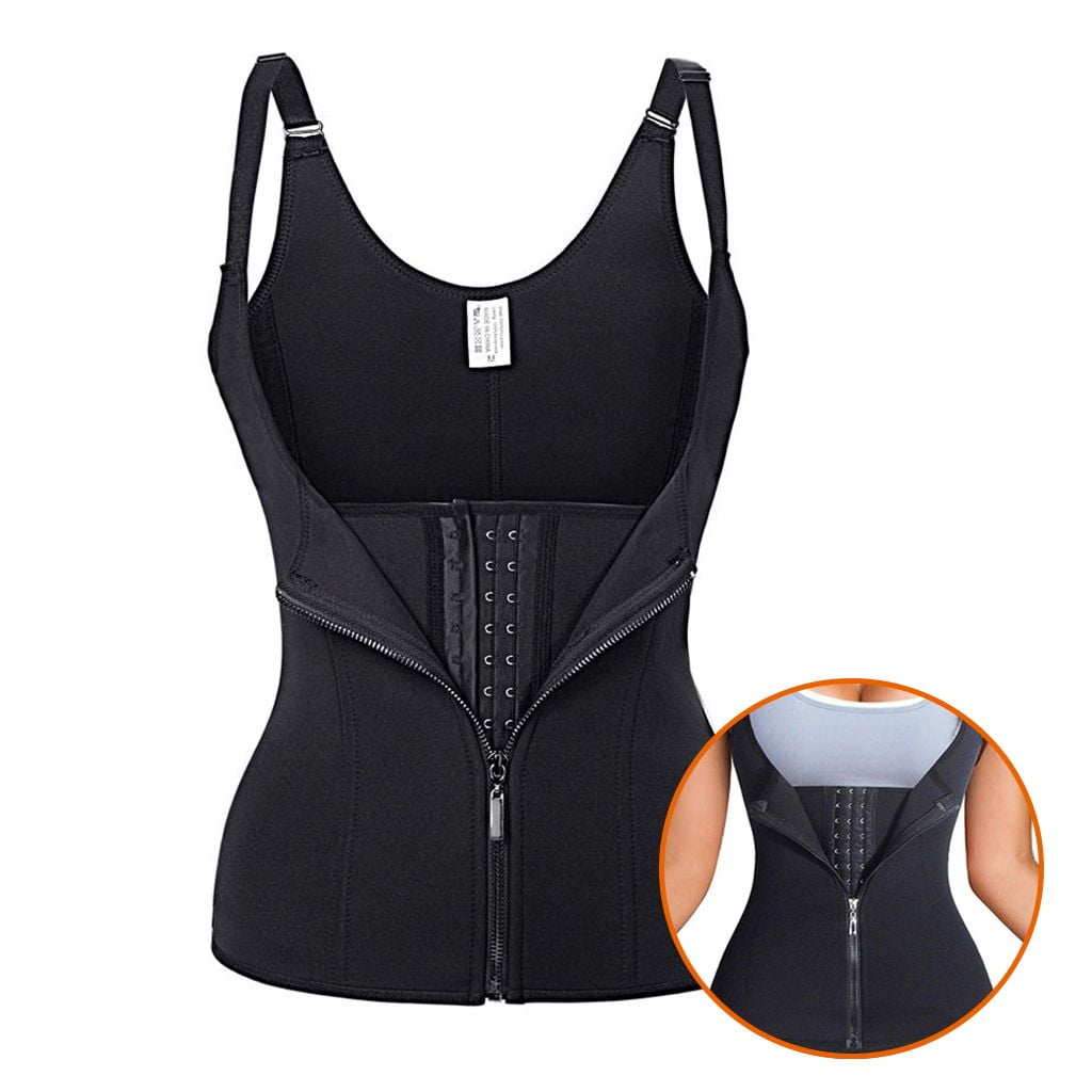 Spencer Women Sauna Vest Body Shaper Waist Trainer Cincher Shapewear ...