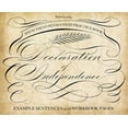 Spencerian Penmanship Practice Book: The Declaration of Independence ...