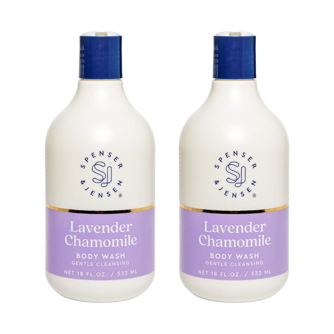 Spenser & Jensen Moisturizing Lavender Chamomile Body Wash 18 Oz, 2 ...