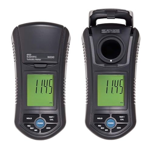 Sper Scientific Turbidity Meter, Water Quality Tester, Portable Water ...