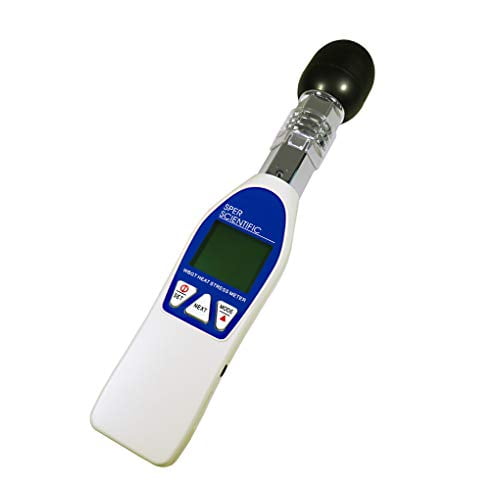 Sper Scientific Wet Bulb Globe Heat Stress Meter 800036 - WBGT Heat ...