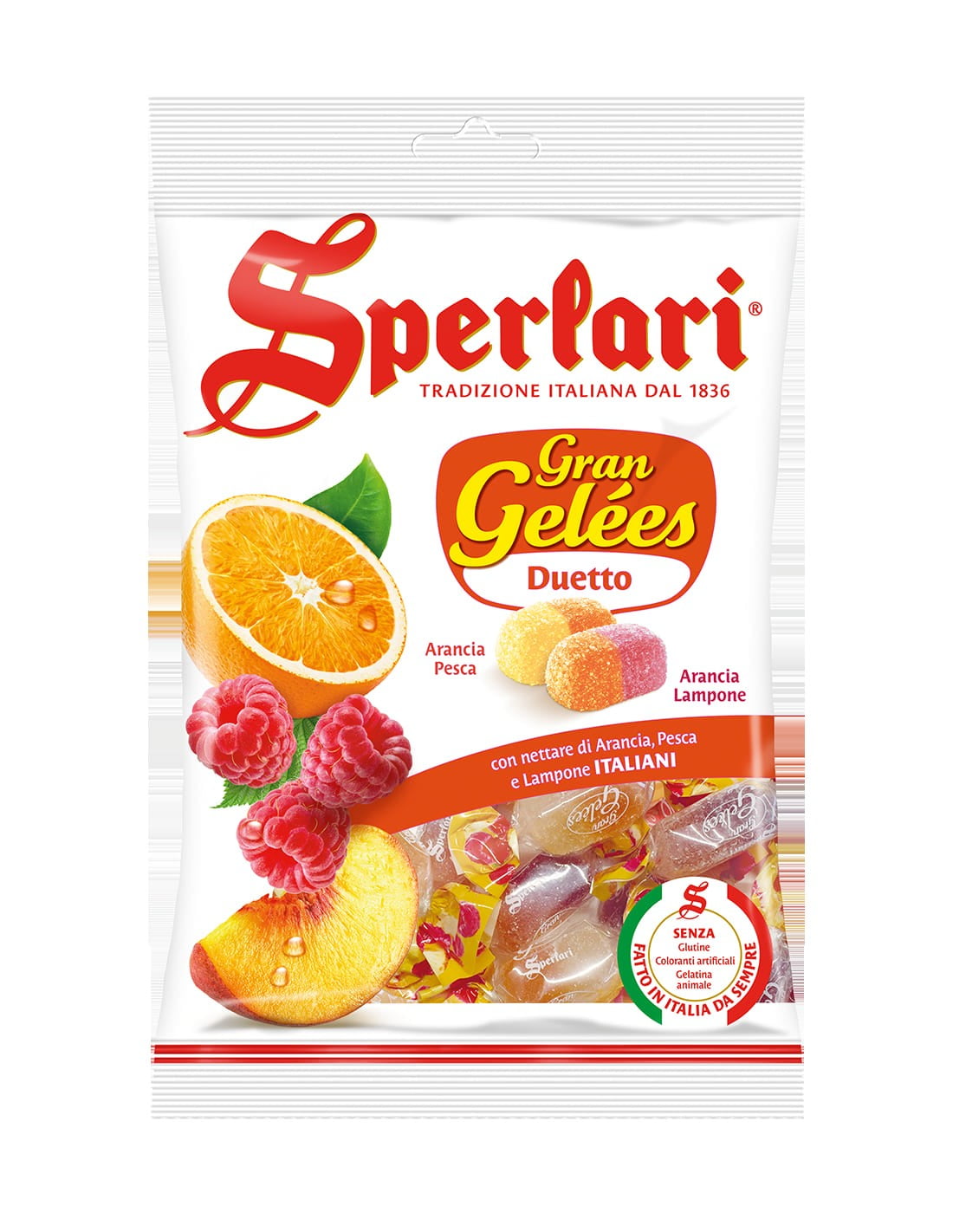 Sperlari Italian Duetto Combination Flavored Jelly Candy – 175g MADE IN ...