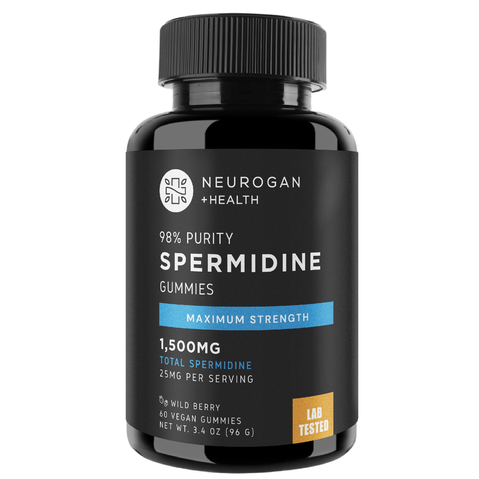 Spermidine Gummies 1500mg Supplement - 98% Pure, 100x More Potent Than ...