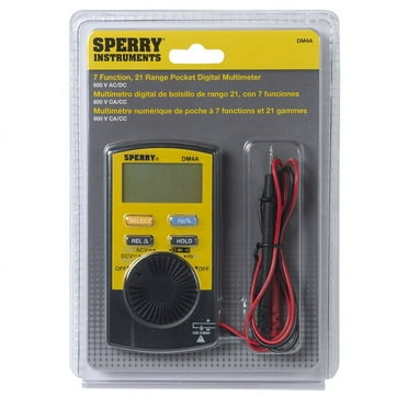 Sperry Instruments DM6450 Digital Multimeter, 9 Function, 10 Auto Range ...