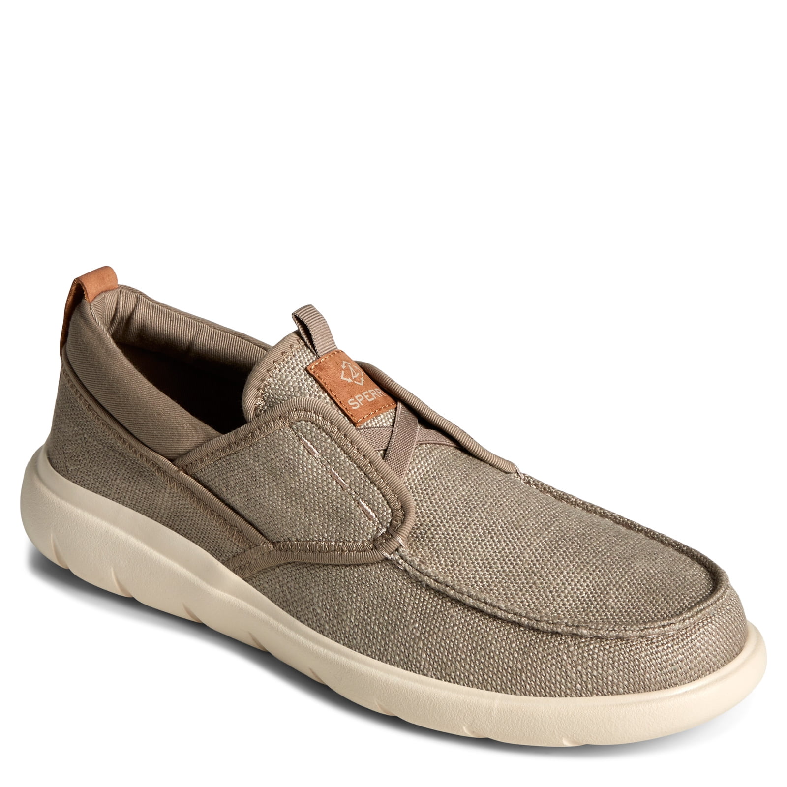 Sperry Men's Captain's Moc Boat SeaCycled Shoe, Taupe Baja, 9 Wide ...