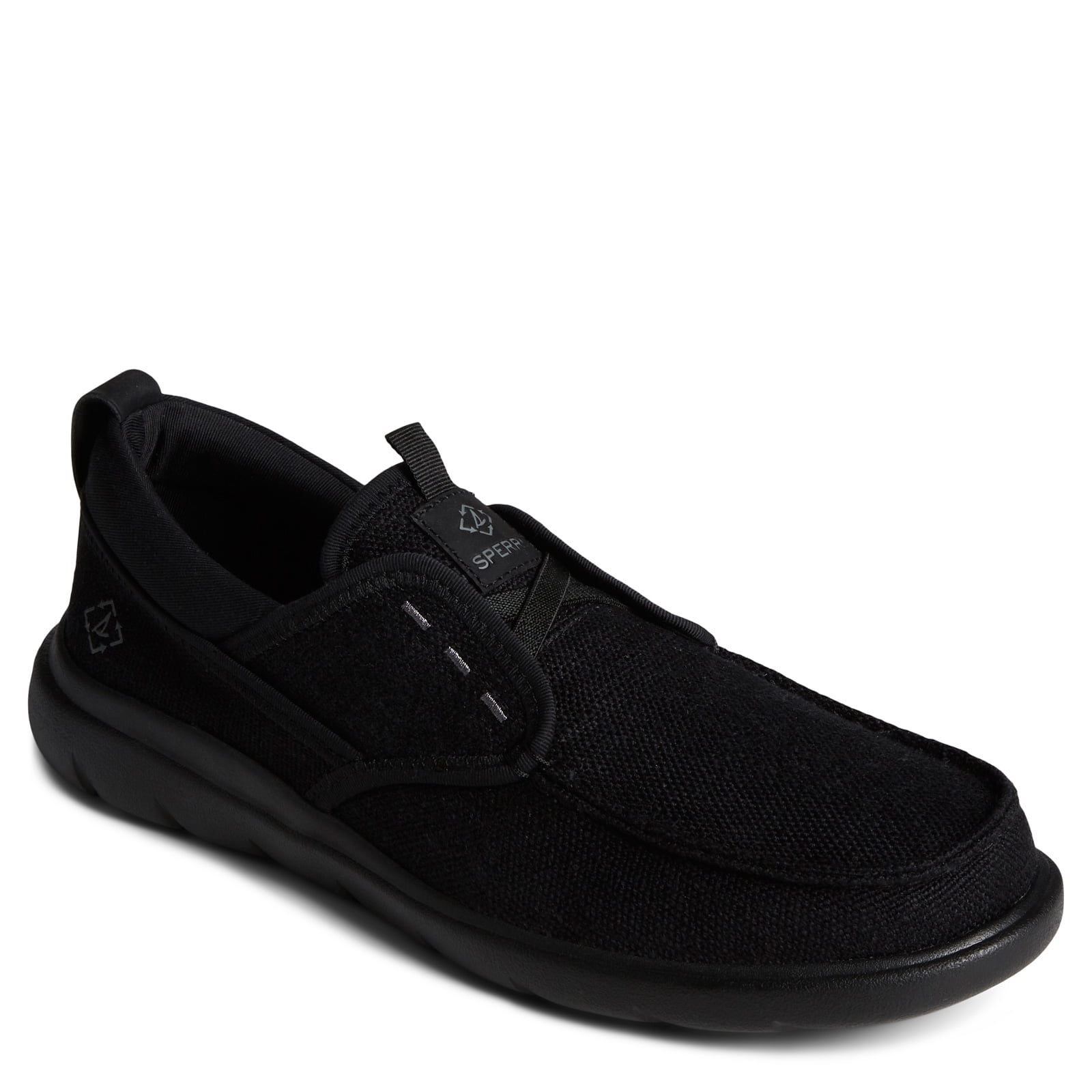 Sperry Men's Captain's Moc Boat Seacycled Shoe Black Baja 10.5M ...