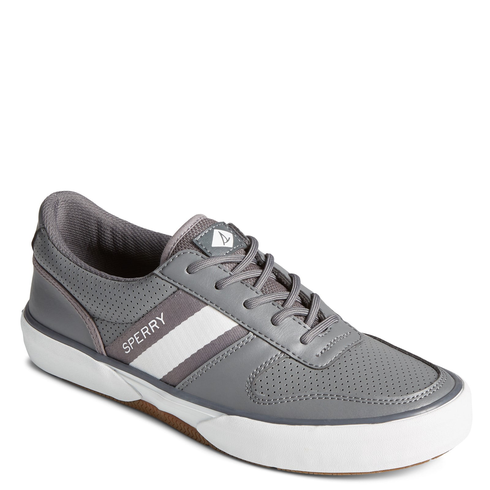 Sperry Men's, Halyard Retro Sneaker Gray 8.5 M - Walmart.com