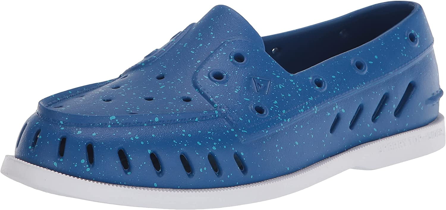 Sperry Mens Authentic Original Float Boat Shoe 10 Blue Speckle ...