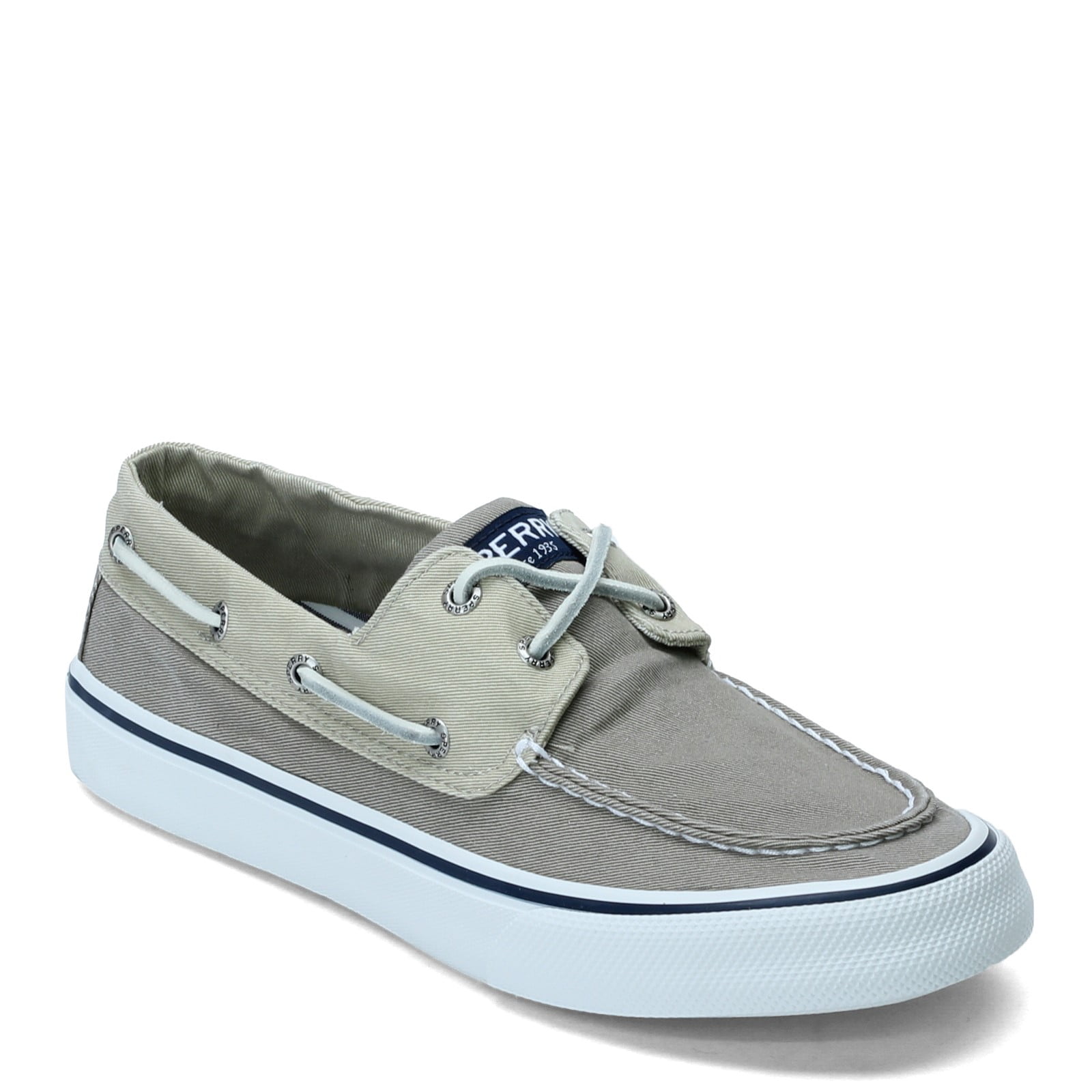 Sperry Mens Bahama II Sneaker, SW Oyster/Khaki,9 Wide - Walmart.com