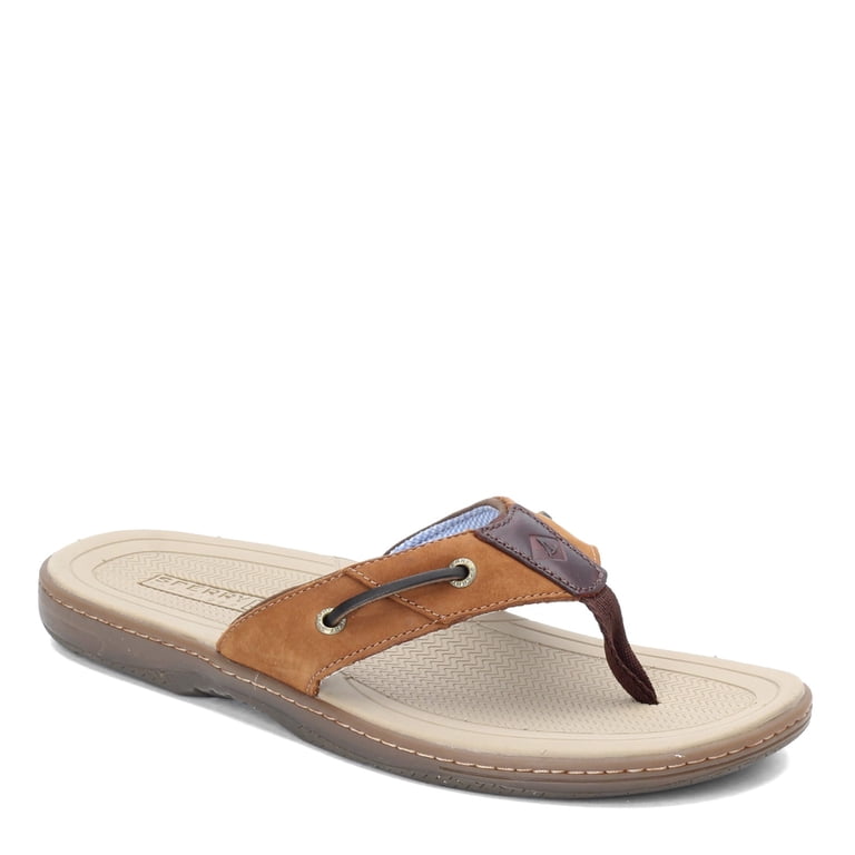 Sperry Sandals For Men Baitfish Leather Thong Sandals - Premium Full ...