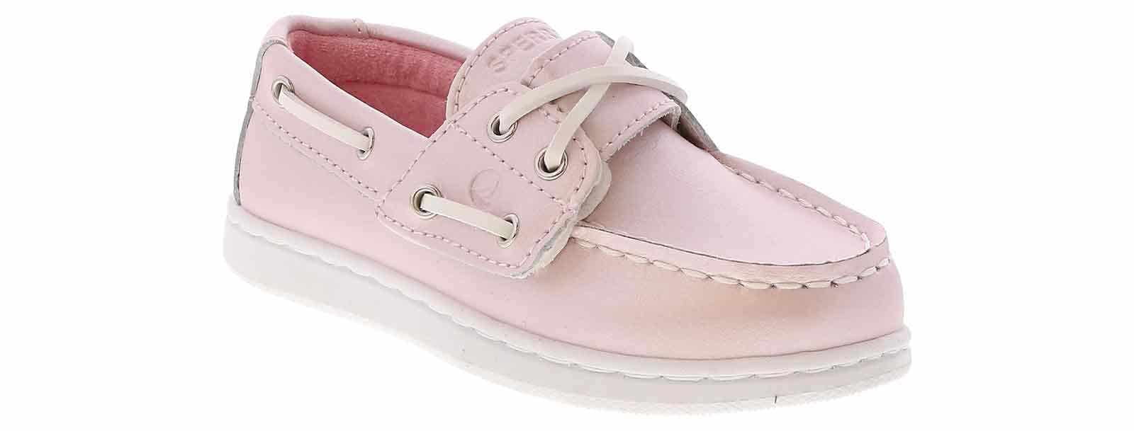 Sperry Pink Pearlized Toddler Girls' Casual Shoe | YGDB39820-T ...