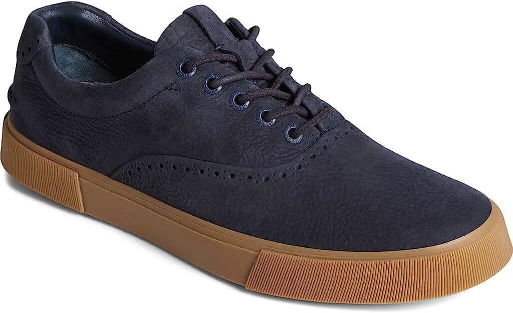 Sperry Top-Sider Gold Striper Plushwave Cvo Nubuck Navy 13M - Walmart.com