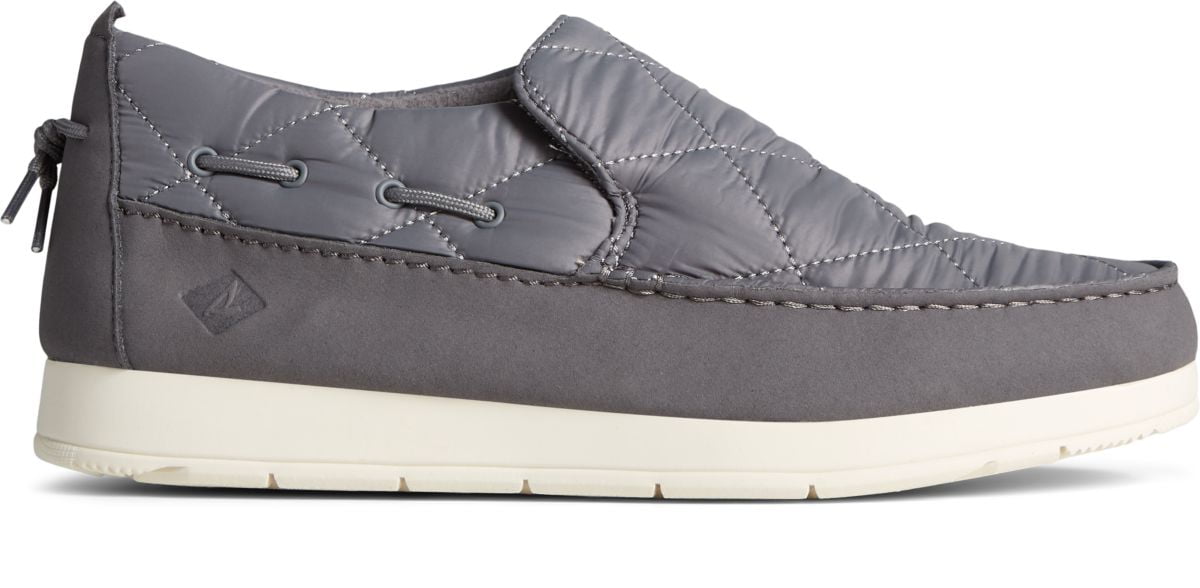 Sperry Mens Sperry MocSider Quilted Nylon Slippers Casual Shoes ...