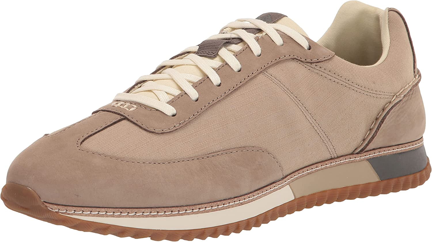 Sperry Top-Sider Plushwave Trainer Textile Taupe 7.5M - Walmart.com