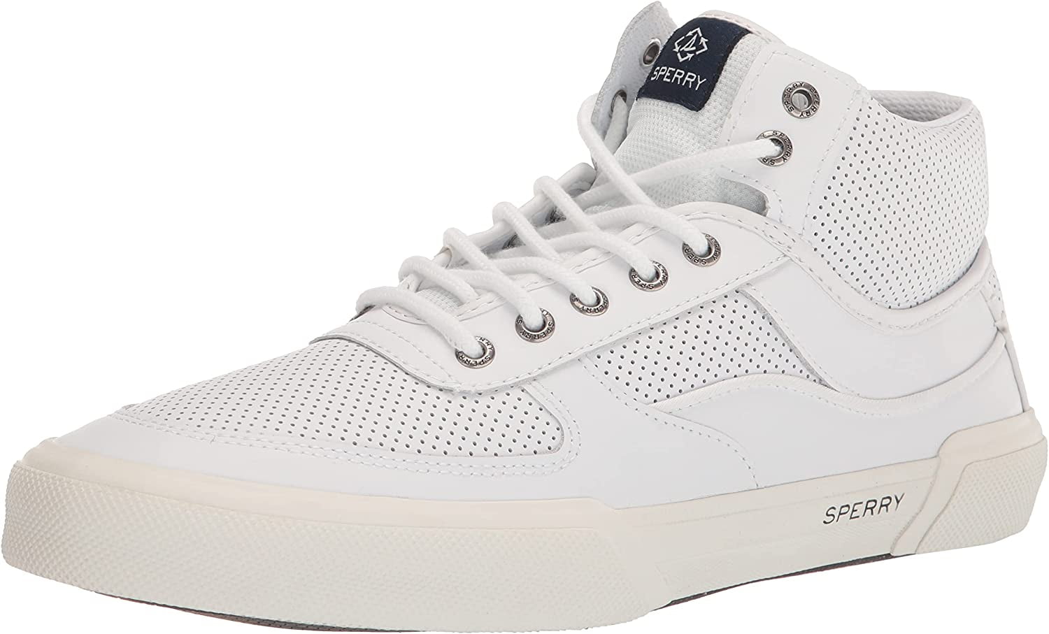 Sperry Top-Sider Soletide Mid Seacycled White 7M - Walmart.com