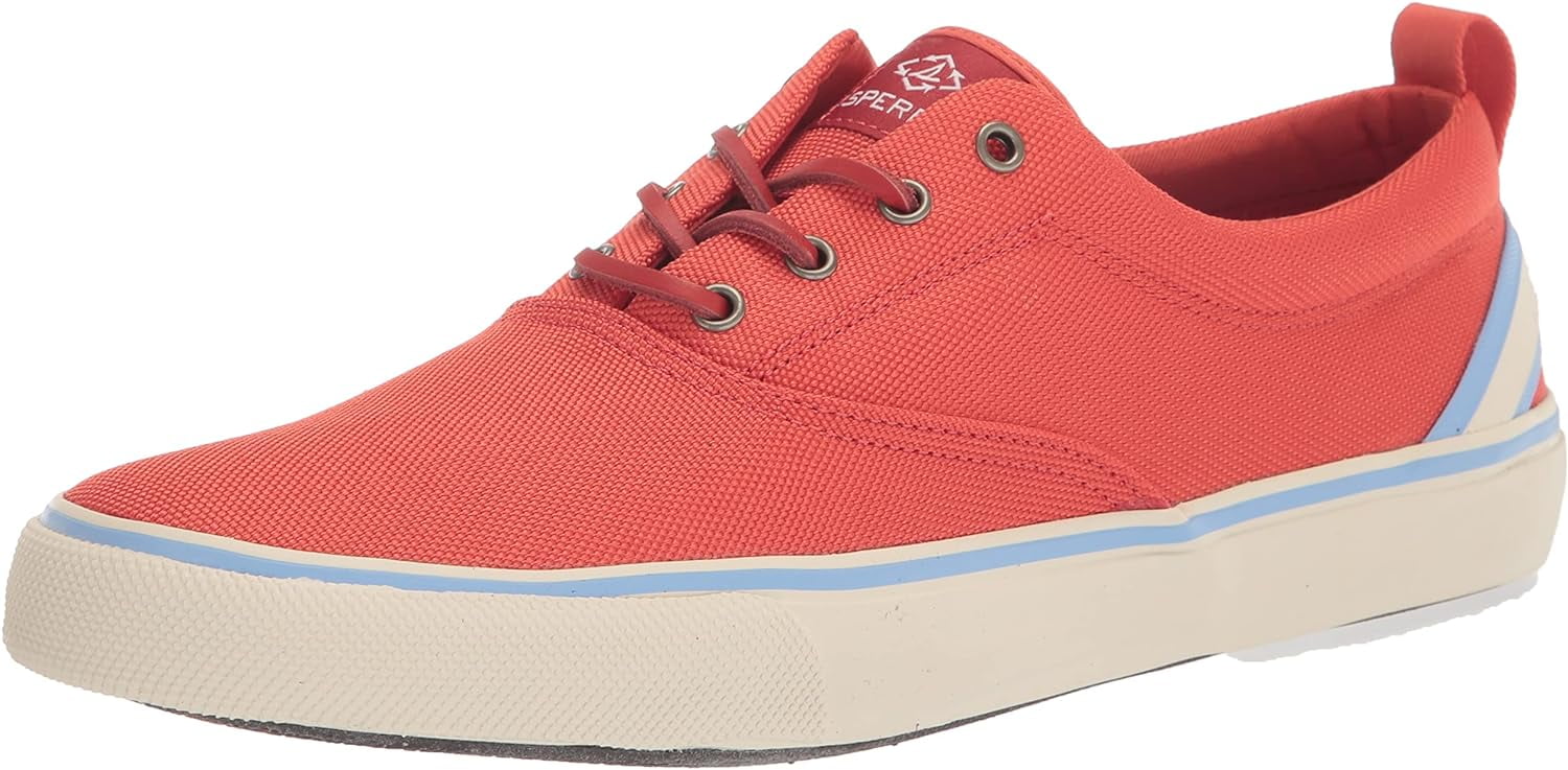 Sperry Top-Sider Striper Ii Cvo Seacycled Red Nylon 7.5M - Walmart.com
