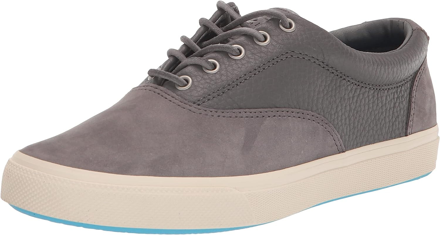 Sperry Top-Sider Striper Plushwave Cvo Tri Grey 9M - Walmart.com