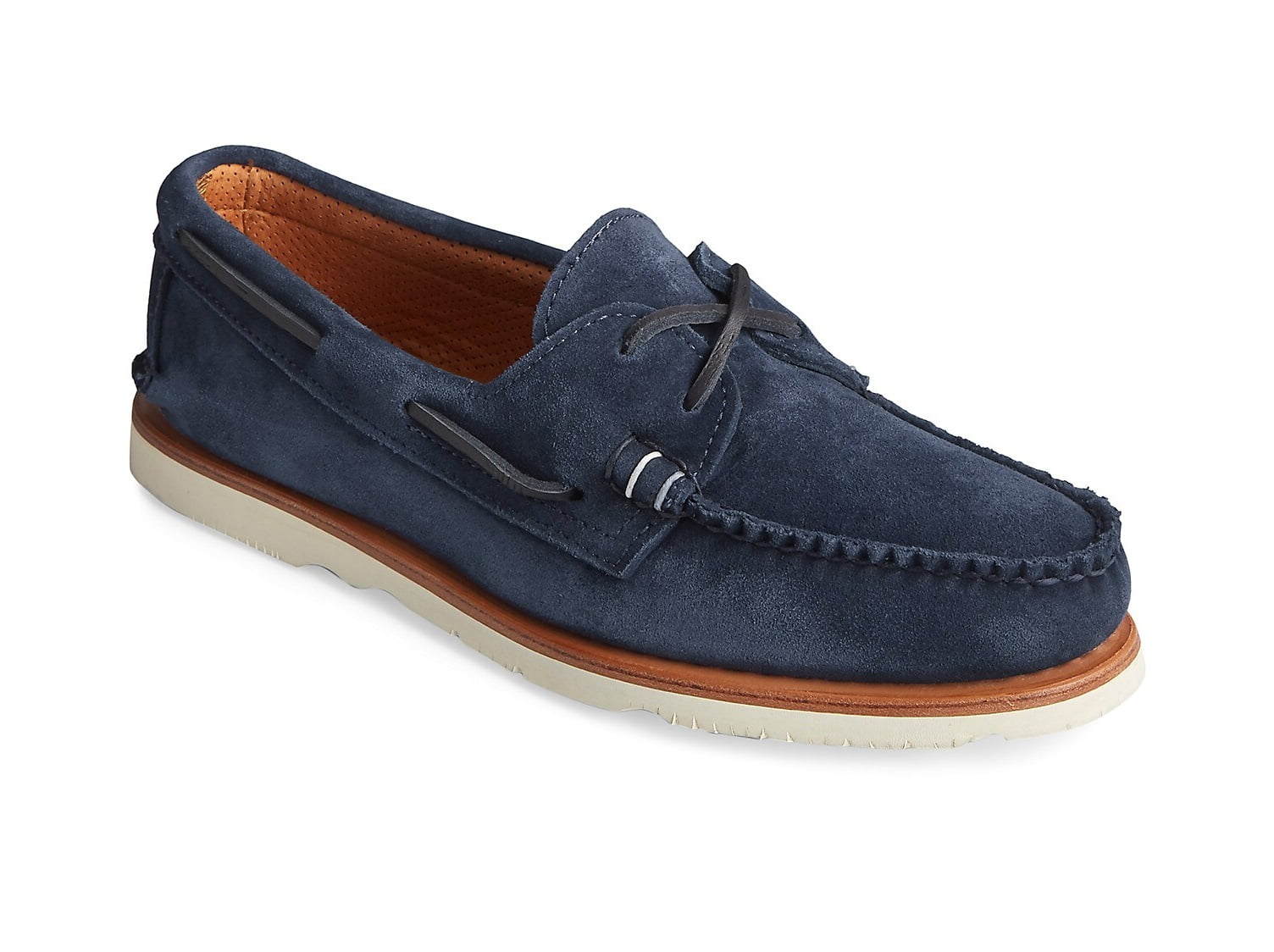 Sperry Top-Sider Sunspel A/O 2-Eye Suede Navy 11M - Walmart.com