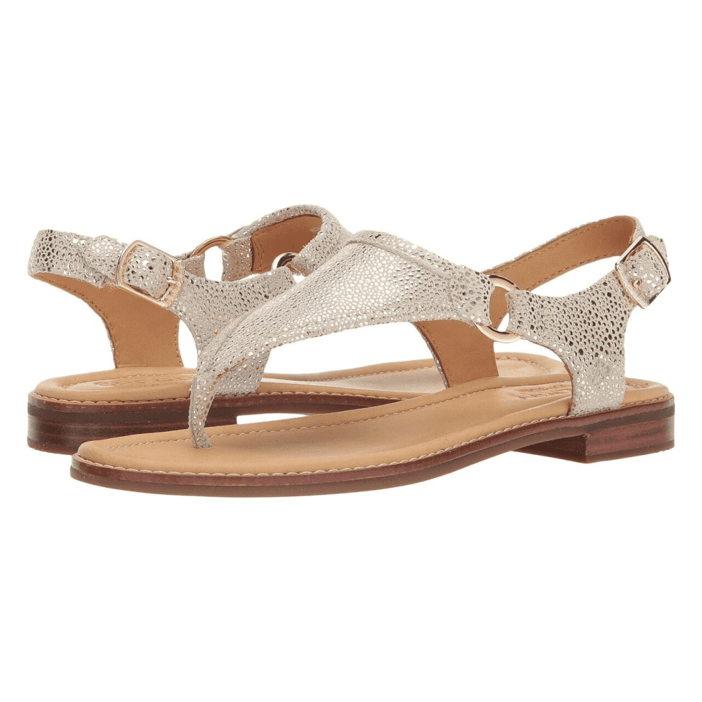 Sperry Top-Sider Women's Abbey Platinum Sandal Size 5 - Walmart.com