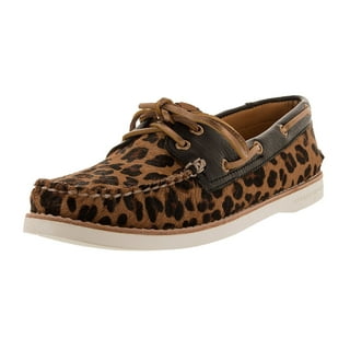 Leopard Print Sperrys