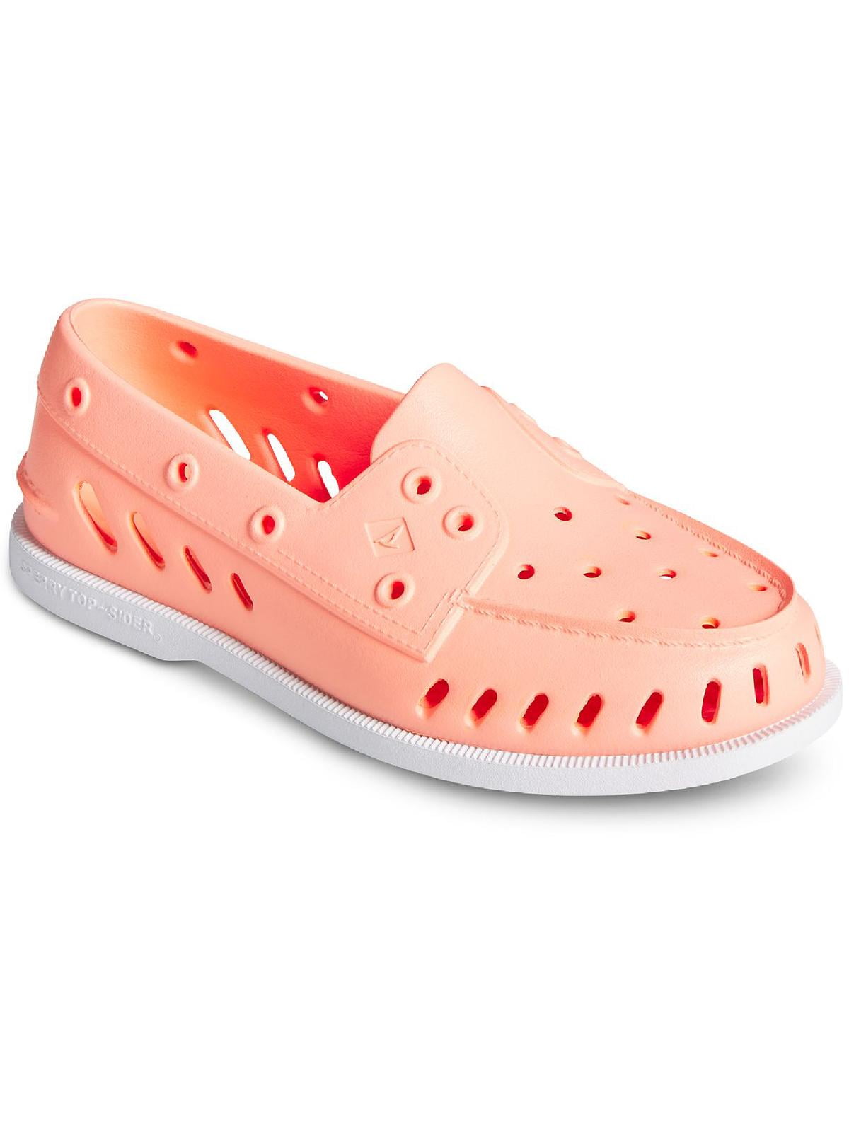 Sperry Womens AO Float Slip On Perforated Boat Shoes - Walmart.com