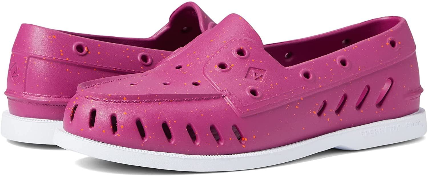 Sperry Womens Authentic Original Float Boat Shoe 8 Fuschia - Walmart.com